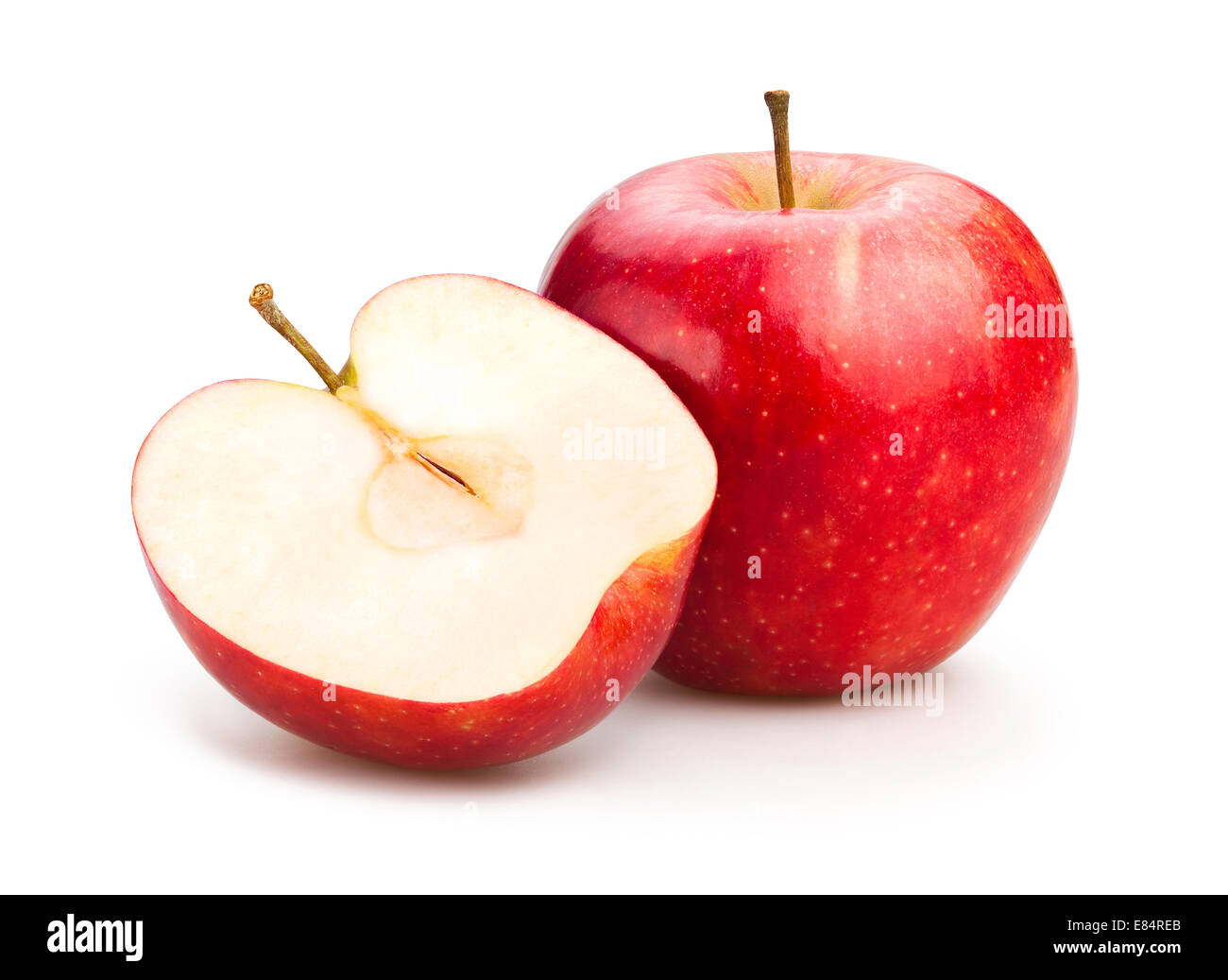 Red apple apples hi-res stock photography and images - Alamy