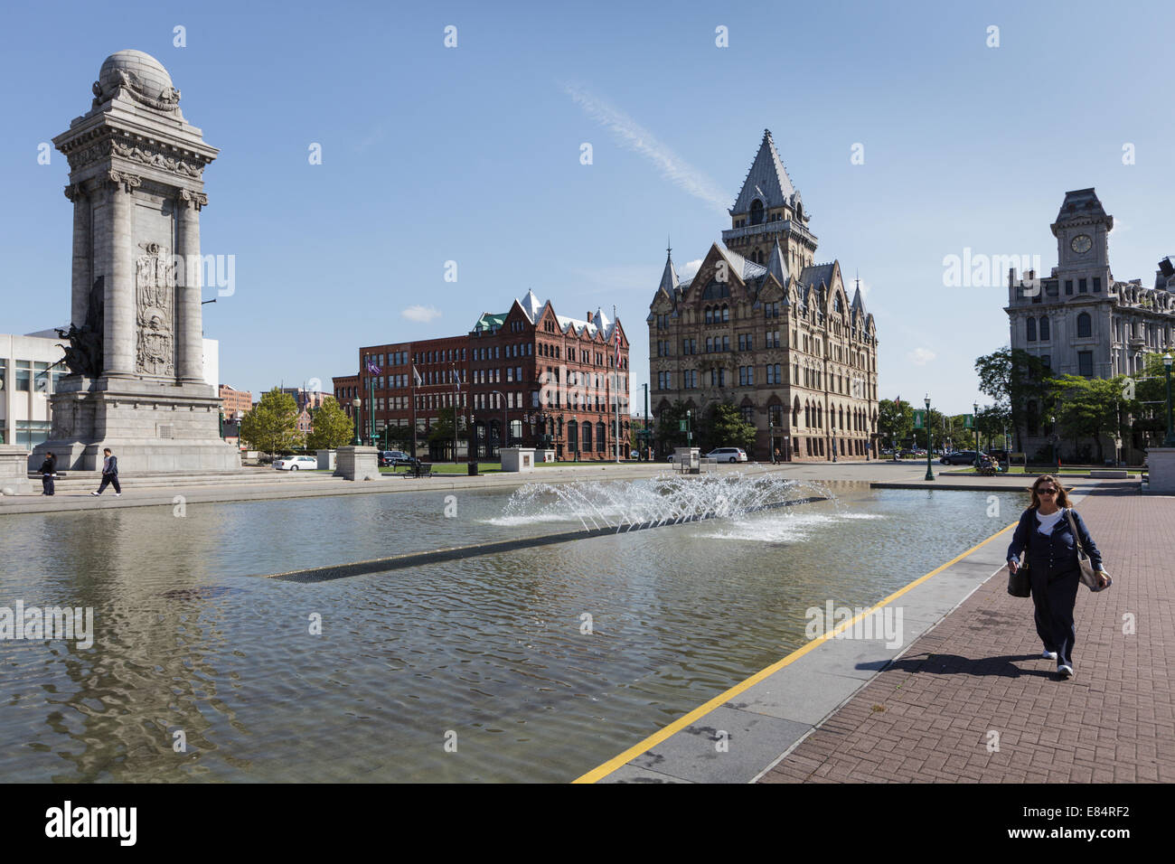 Clinton Square, Syracuse, New York Stock Photo - Alamy