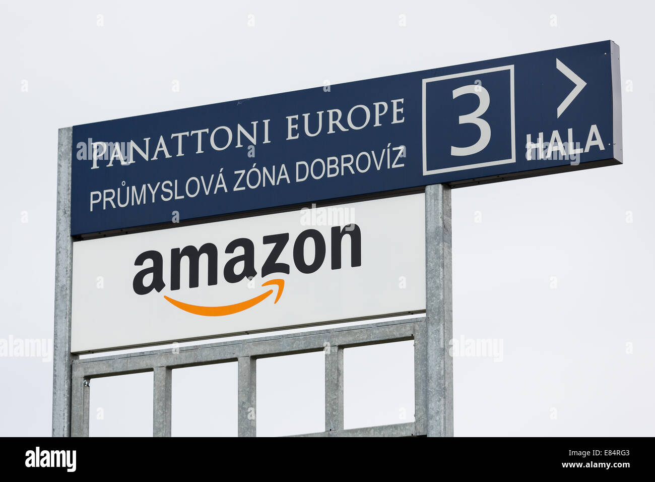 Amazon warehouses in Dobroviz, the Czech republic,Amazon.com,Bohemia,CR ...