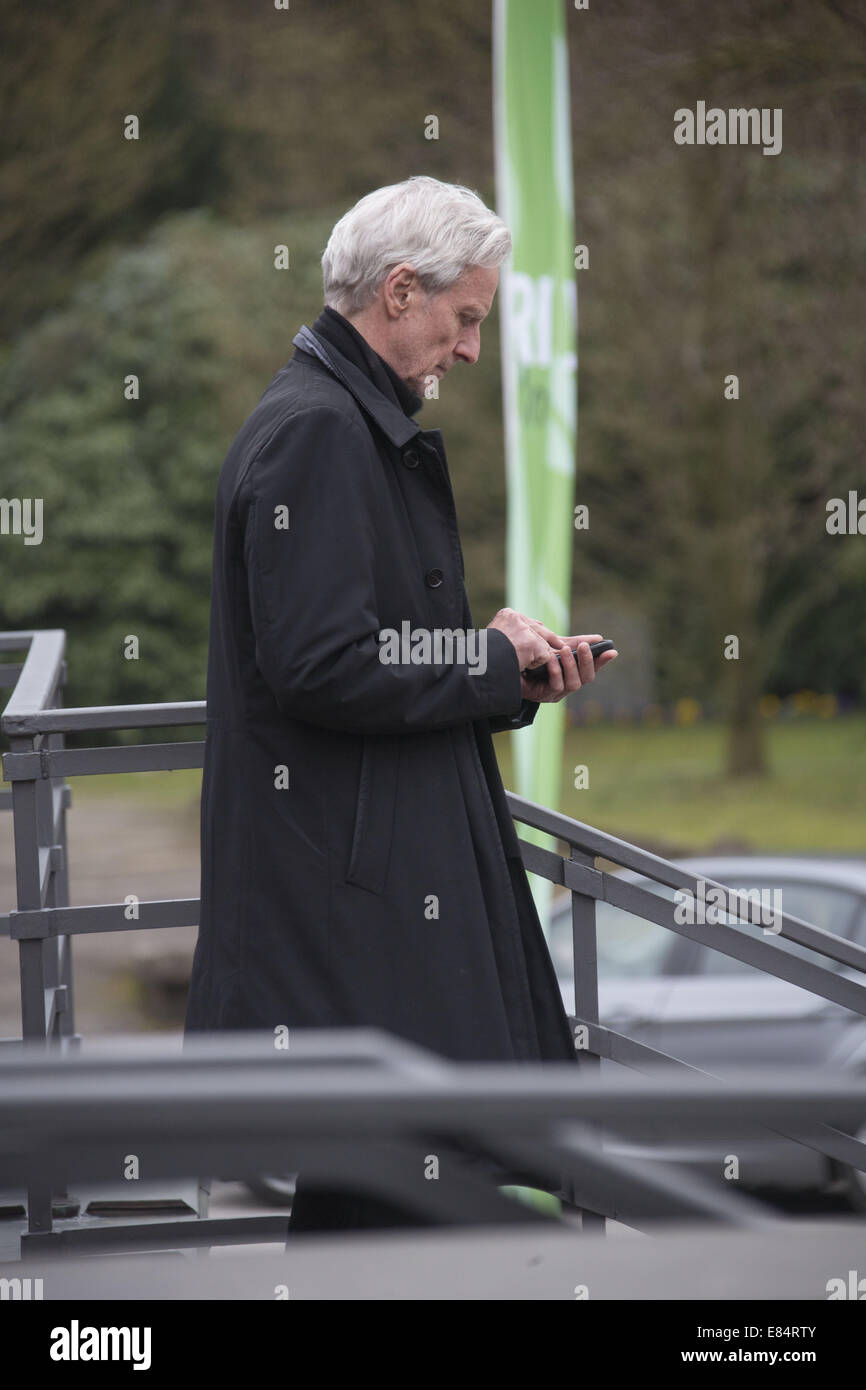 Funeral for German actress Mareike Carriere at Friedhof Ohlsdorf ...