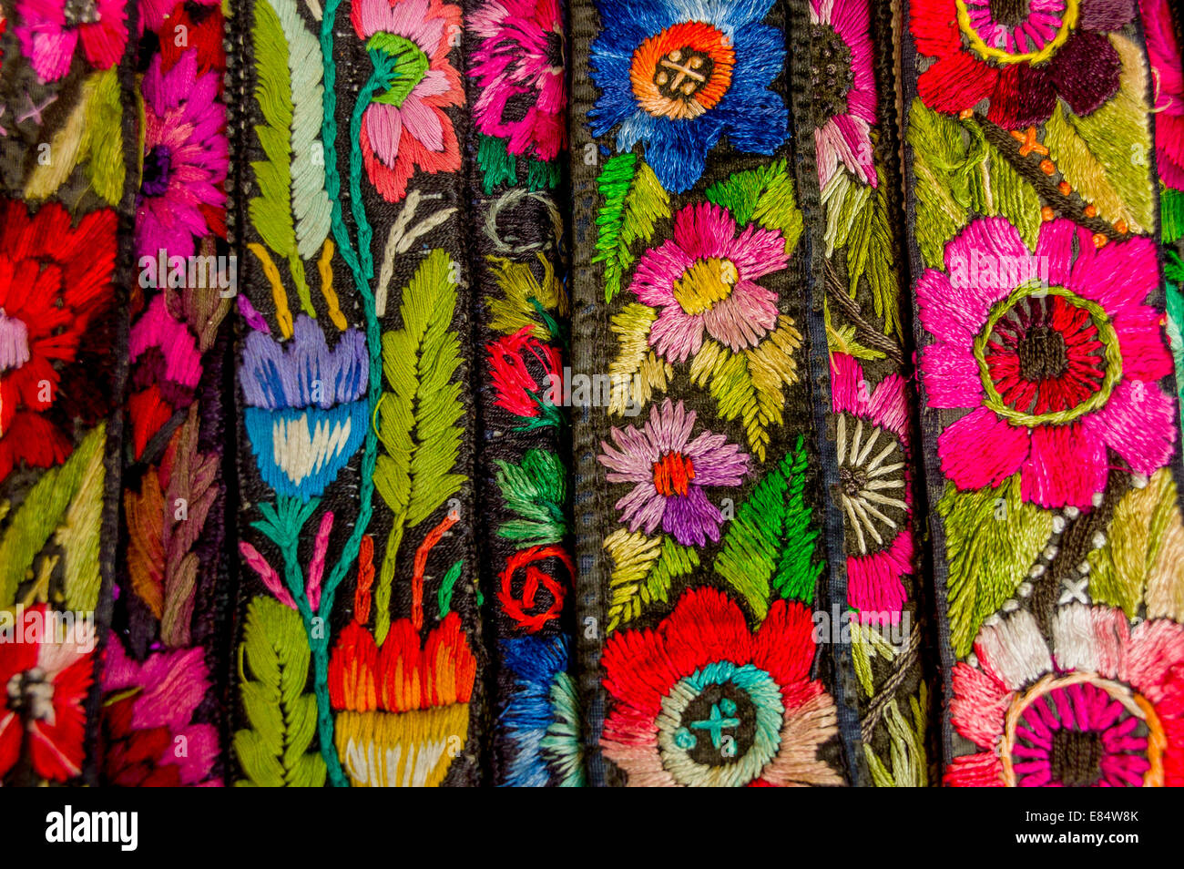 traditional mayan textiles Stock Photo - Alamy