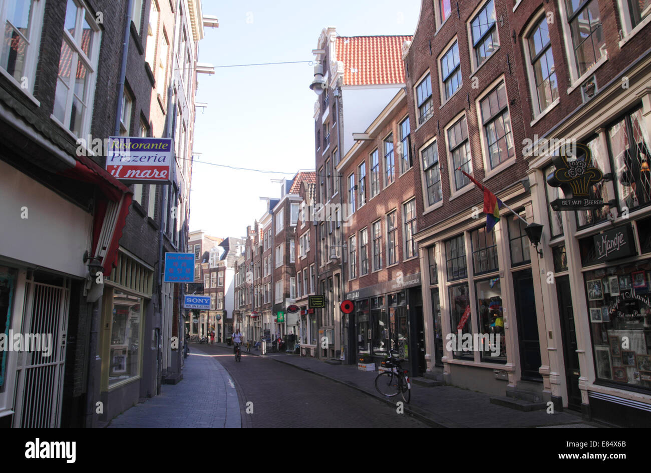 Zeedijk street Chinatown Amsterdam Holland Stock Photo - Alamy