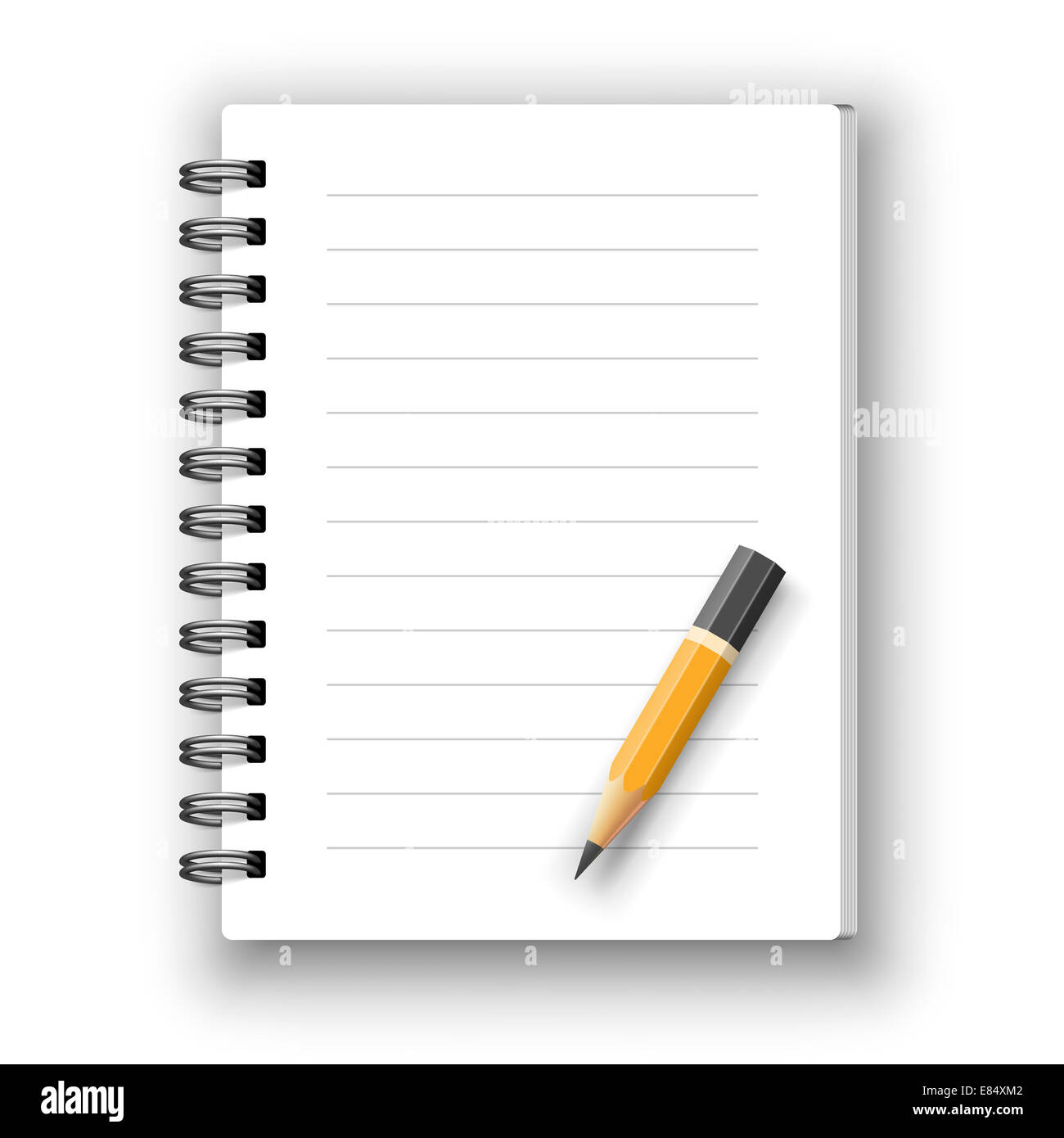 Notebook icon hi-res stock photography and images - Alamy