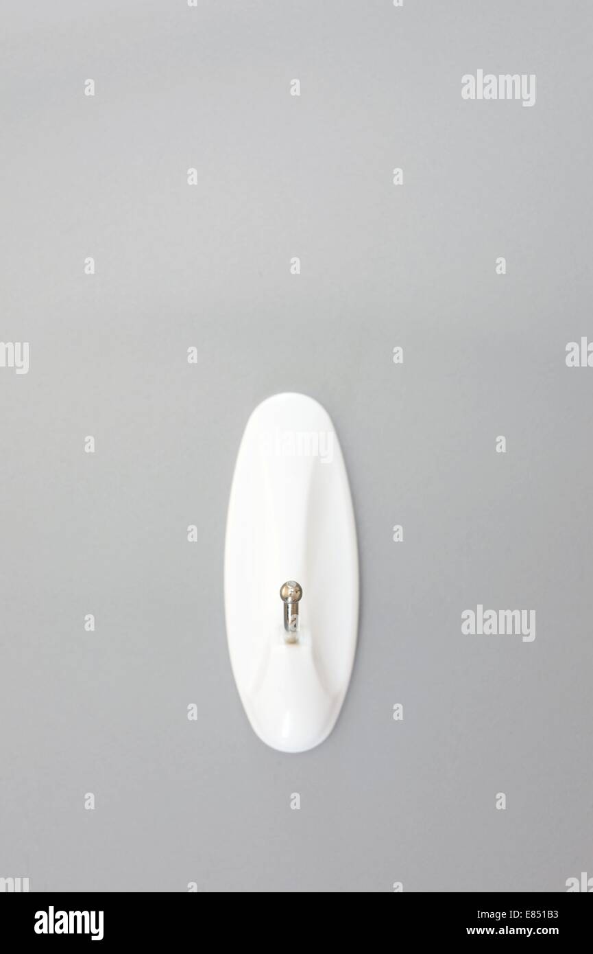 A close up shot of a picture hook Stock Photo - Alamy