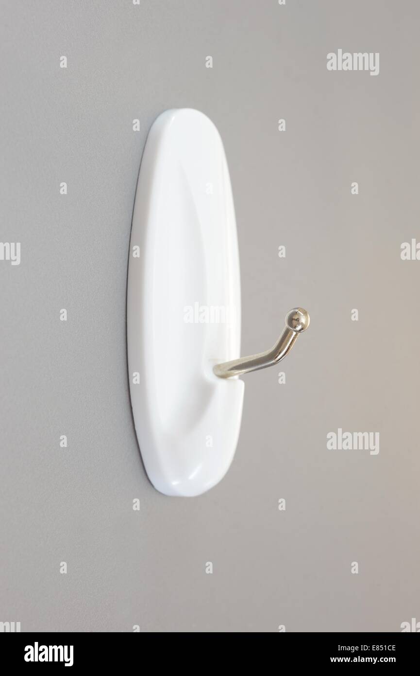A close up shot of a picture hook Stock Photo - Alamy