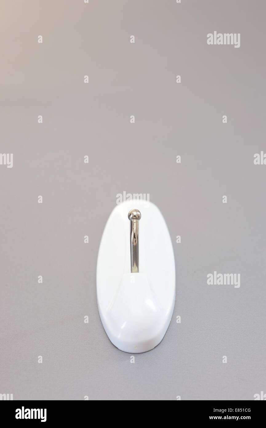 A close up shot of a picture hook Stock Photo - Alamy