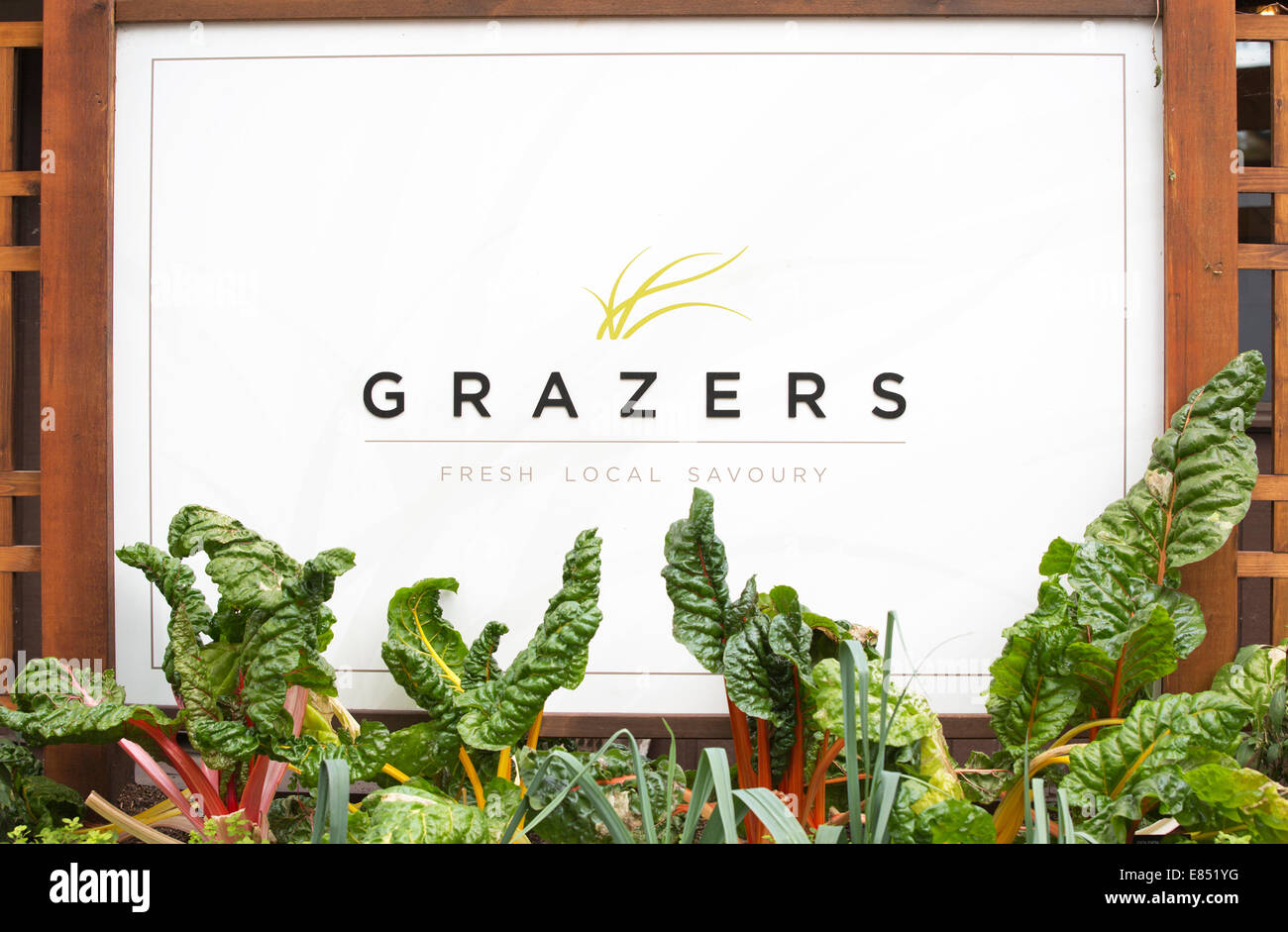 Grazers restaurant at Calgary Zoo Stock Photo - Alamy