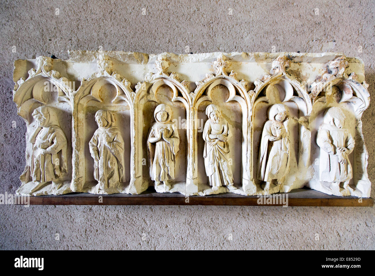 Details of older architecture in marble and alabaster Carcassonne Aude ...
