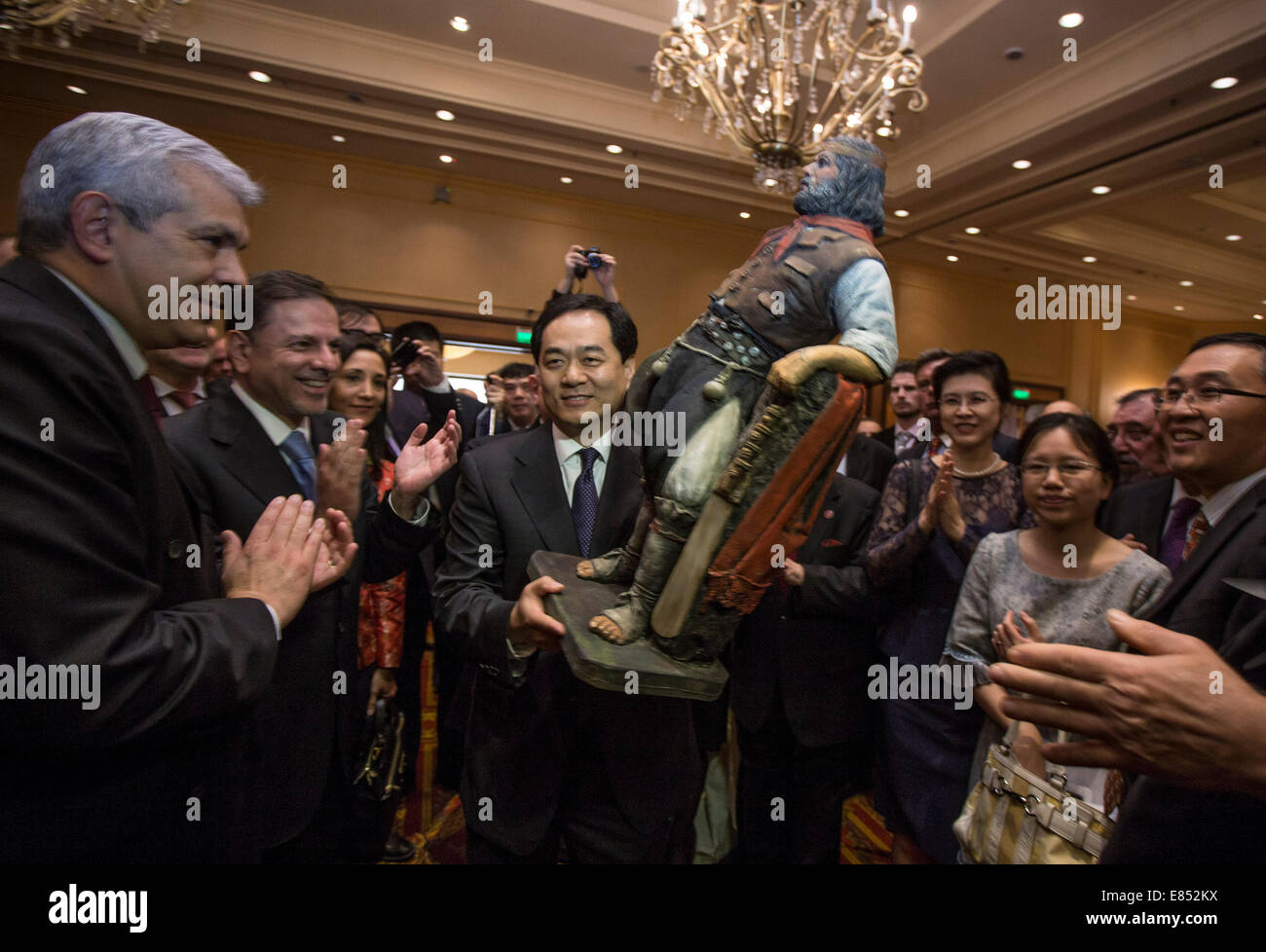 Chinese ambassador yang wanming hi-res stock photography and images - Alamy