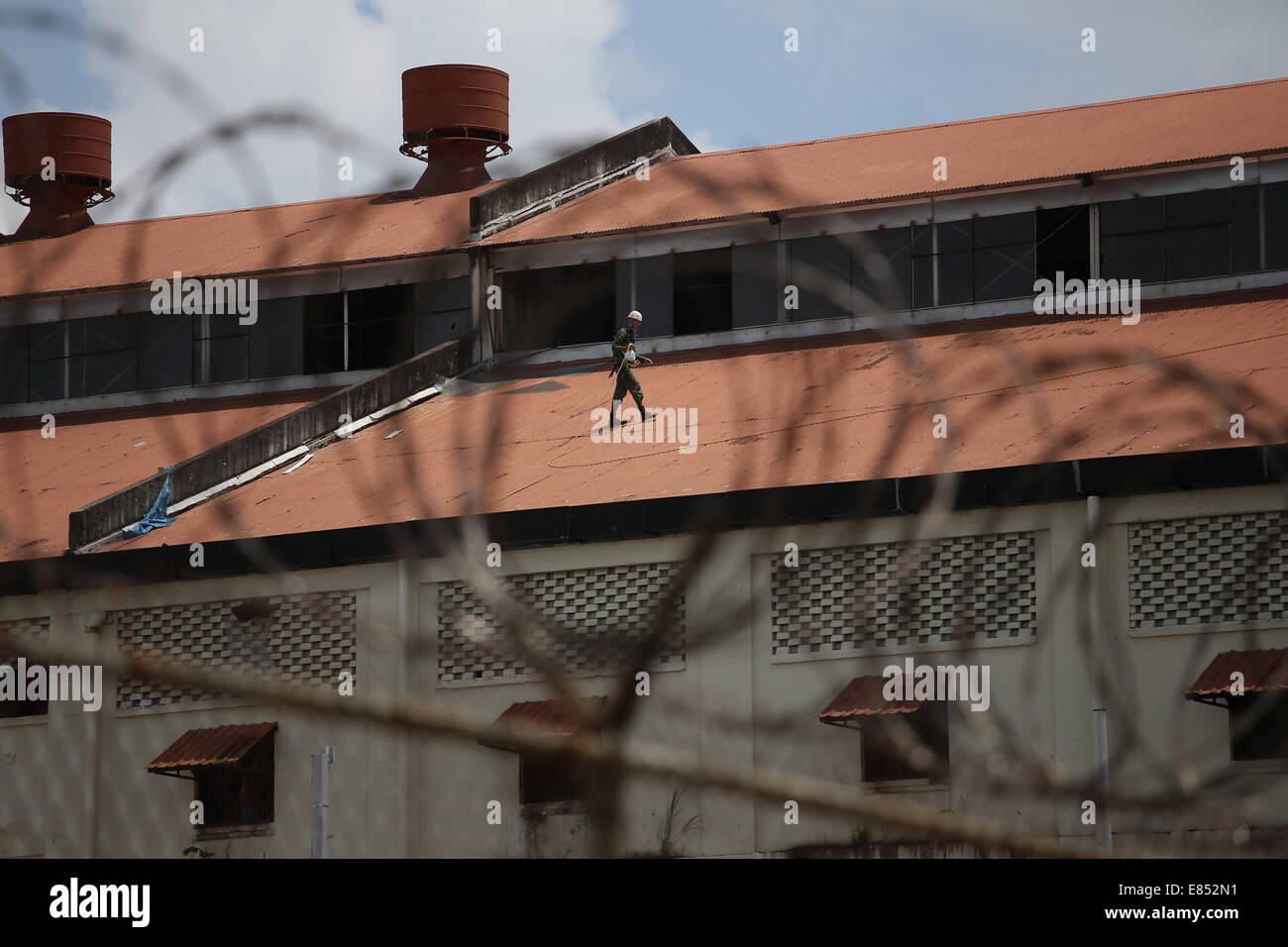 Colon City, Panama. 30th Sep, 2014. An element of the Special Forces ...