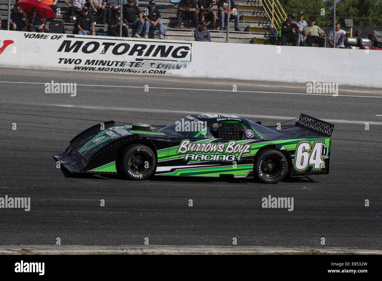 OSCAAR Outlaw SUper Late Model driver CHRIS BURROW #64B Stock Photo - Alamy