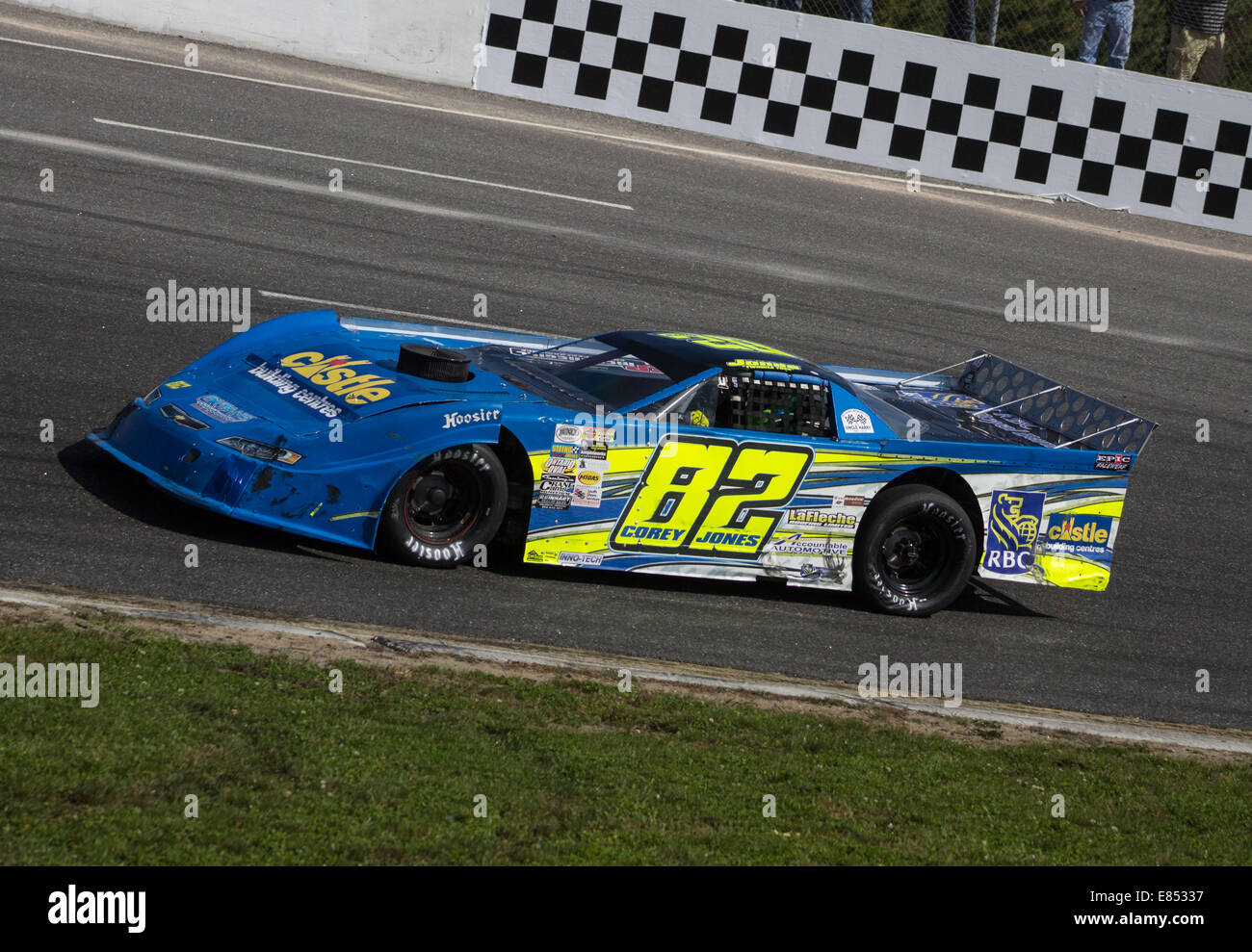 OSCAAR Outlaw SUper Late Model driver COREY JONES #82 Stock Photo - Alamy