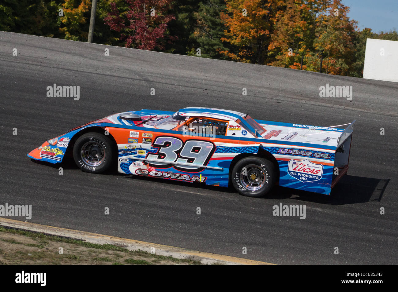 OSCAAR Outlaw SUper Late Model driver SHANE GOWAN #39 Stock Photo - Alamy