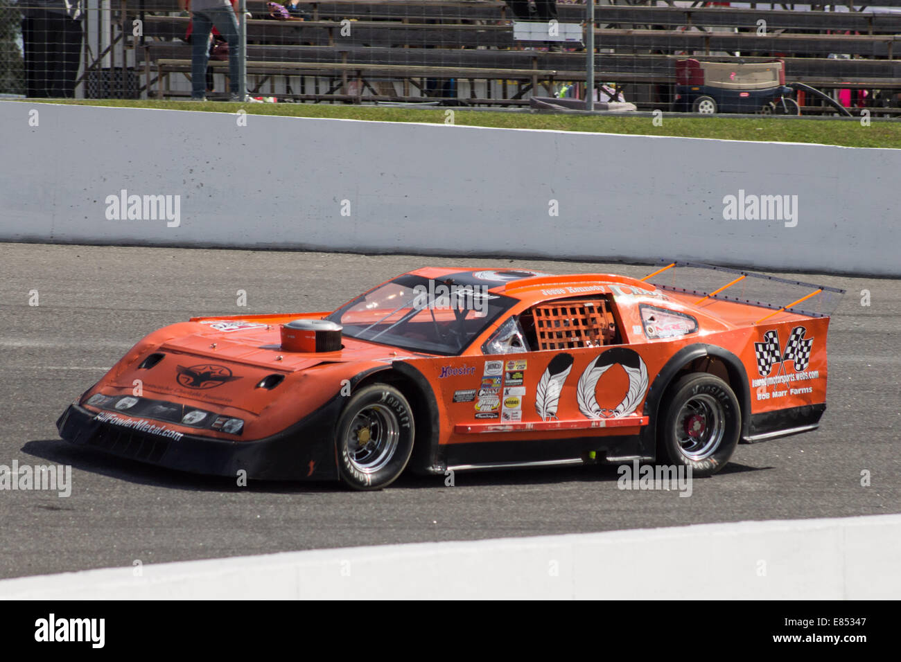 OSCAAR Outlaw SUper Late Model driver JESSE KENNEDY #10 Stock Photo - Alamy