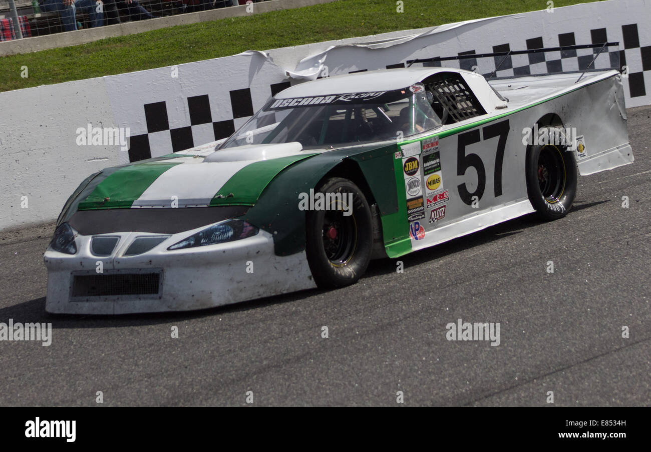 OSCAAR Outlaw Super Late Model driver CRAIG STEVENSON #57 Stock Photo ...