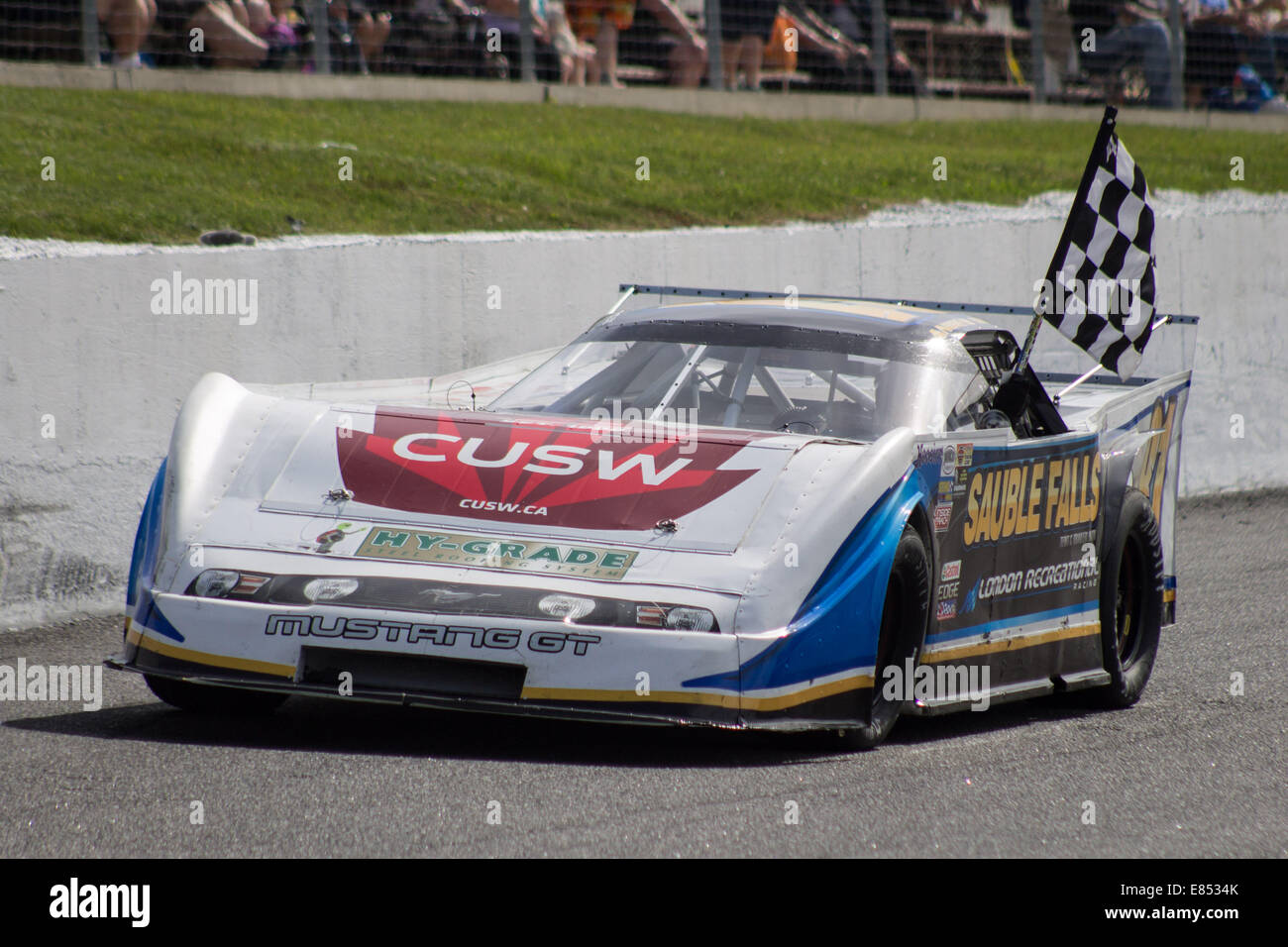OSCAAR Outlaw SUper Late Model driver ANDREW GRESEL #81 Stock Photo - Alamy