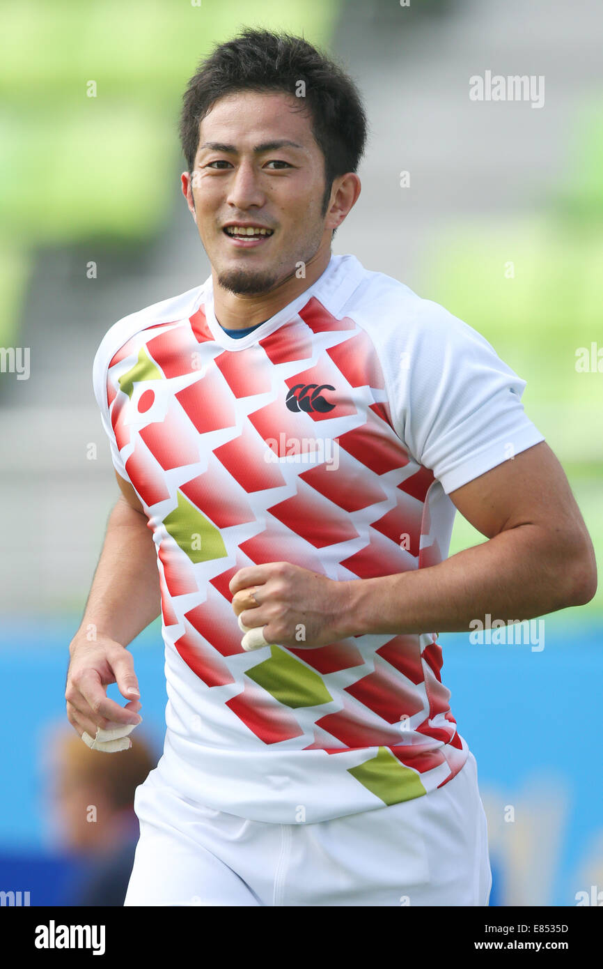 Incheon, South Korea. 30th Sep, 2014. Masaki Watanabe (JPN) Rugby : Men ...