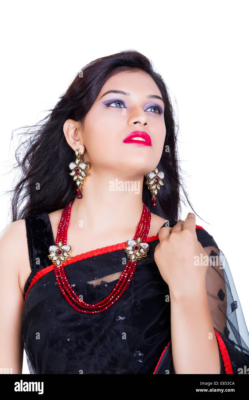 Indian glamorous ladies pose hi-res stock photography and images - Alamy