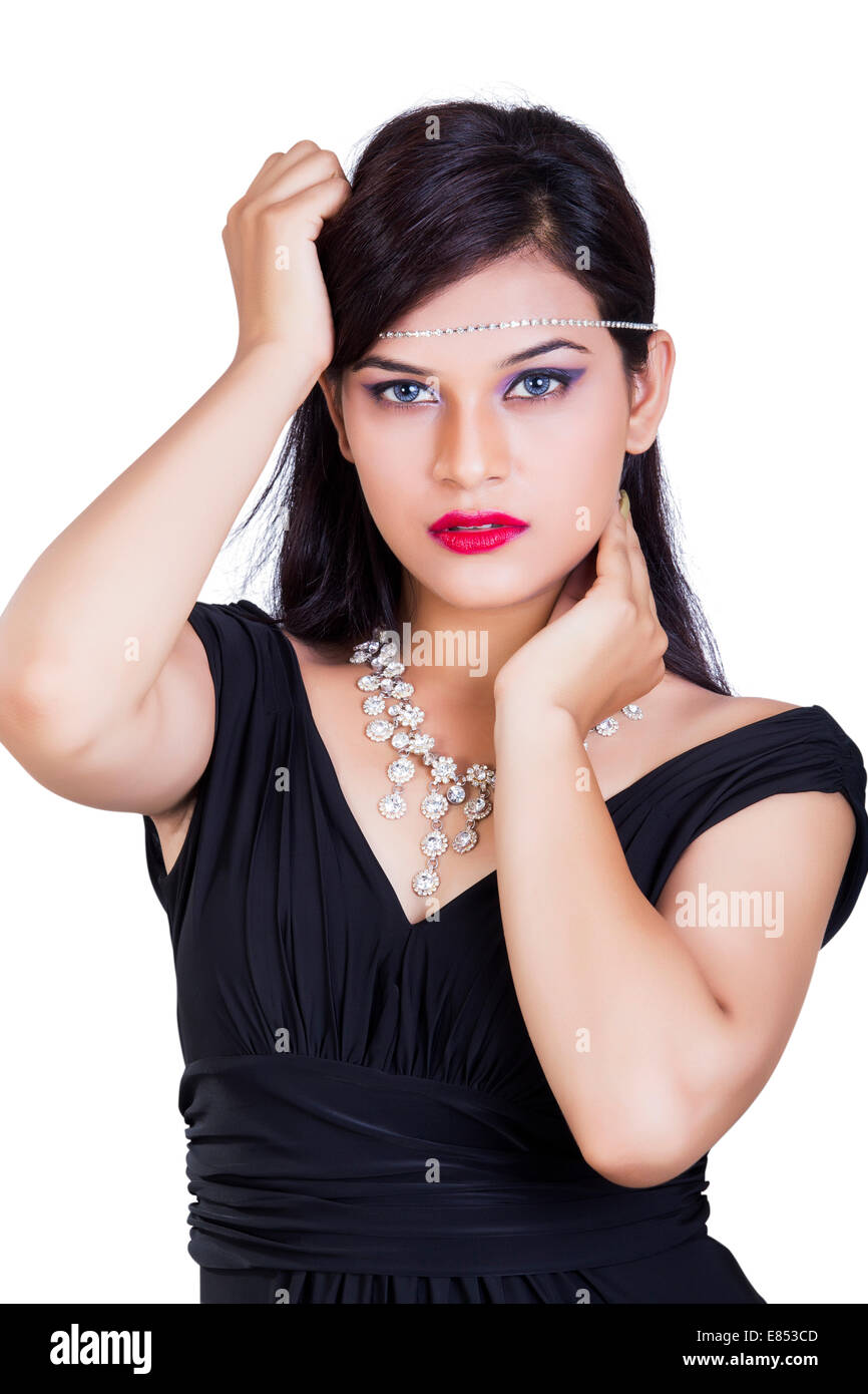 indian Glamorous ladies pose Stock Photo - Alamy