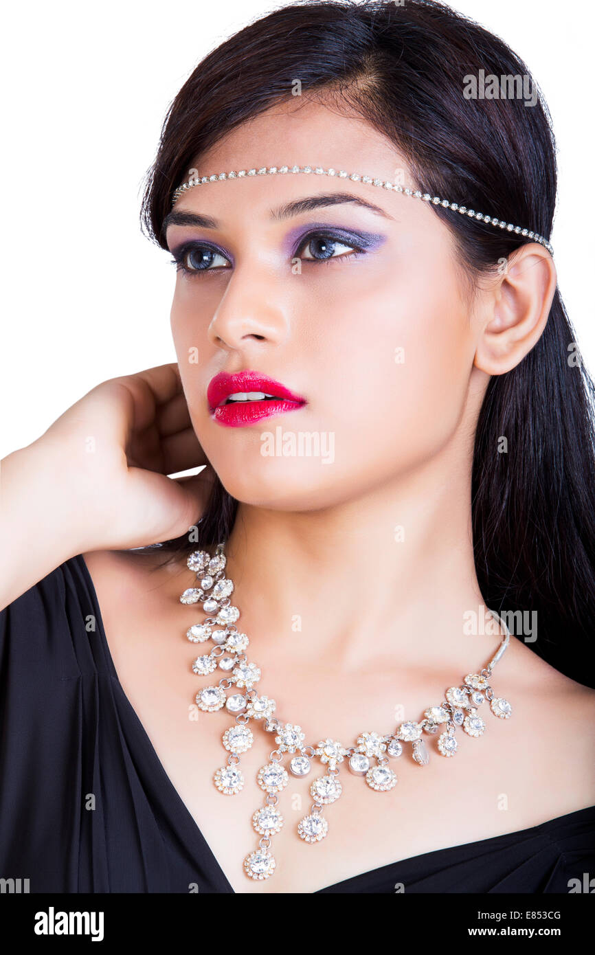 indian Glamorous ladies pose Stock Photo - Alamy