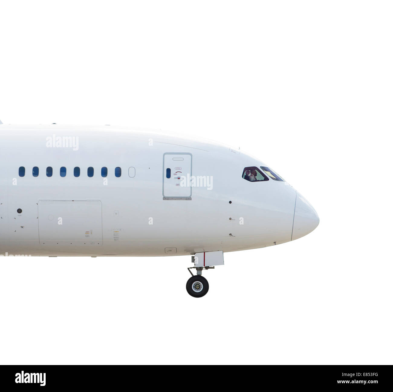 Front view nose wheel hi-res stock photography and images - Alamy