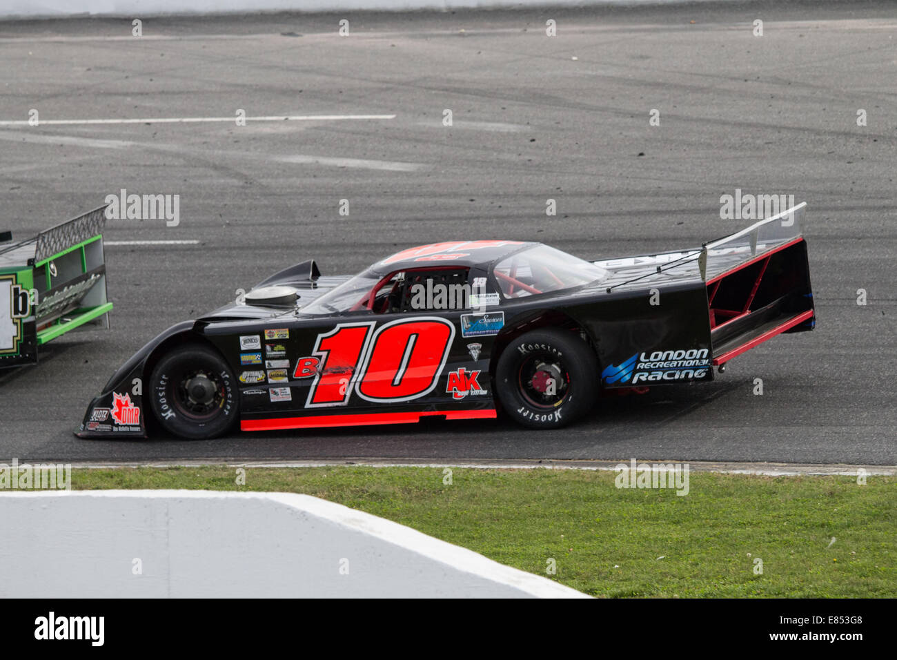 OSCAAR Outlaw SUper Late Model driver KELLY BALSON #10 Stock Photo - Alamy
