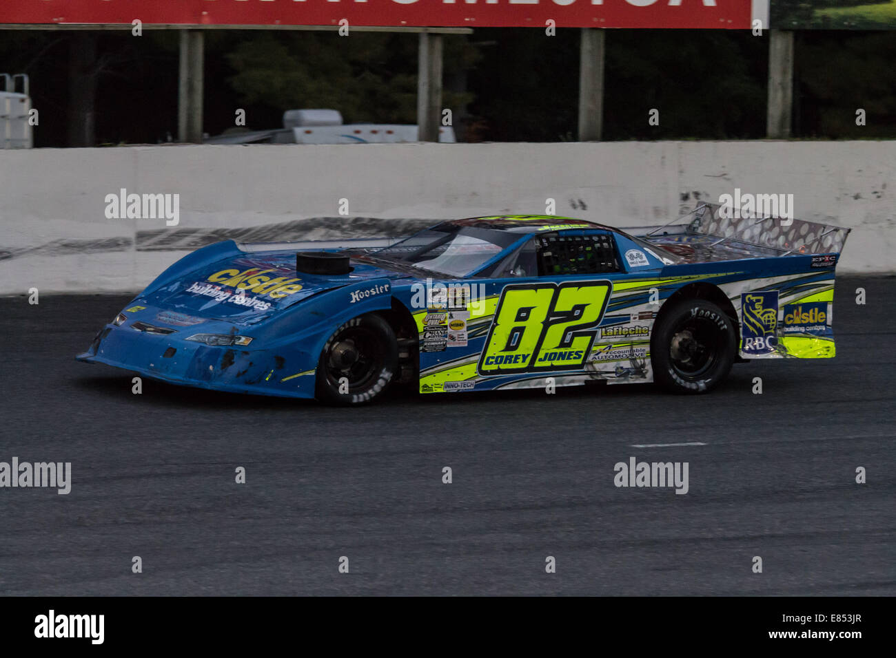 OSCAAR Outlaw SUper Late Model driver COREY JONES #82 Stock Photo - Alamy