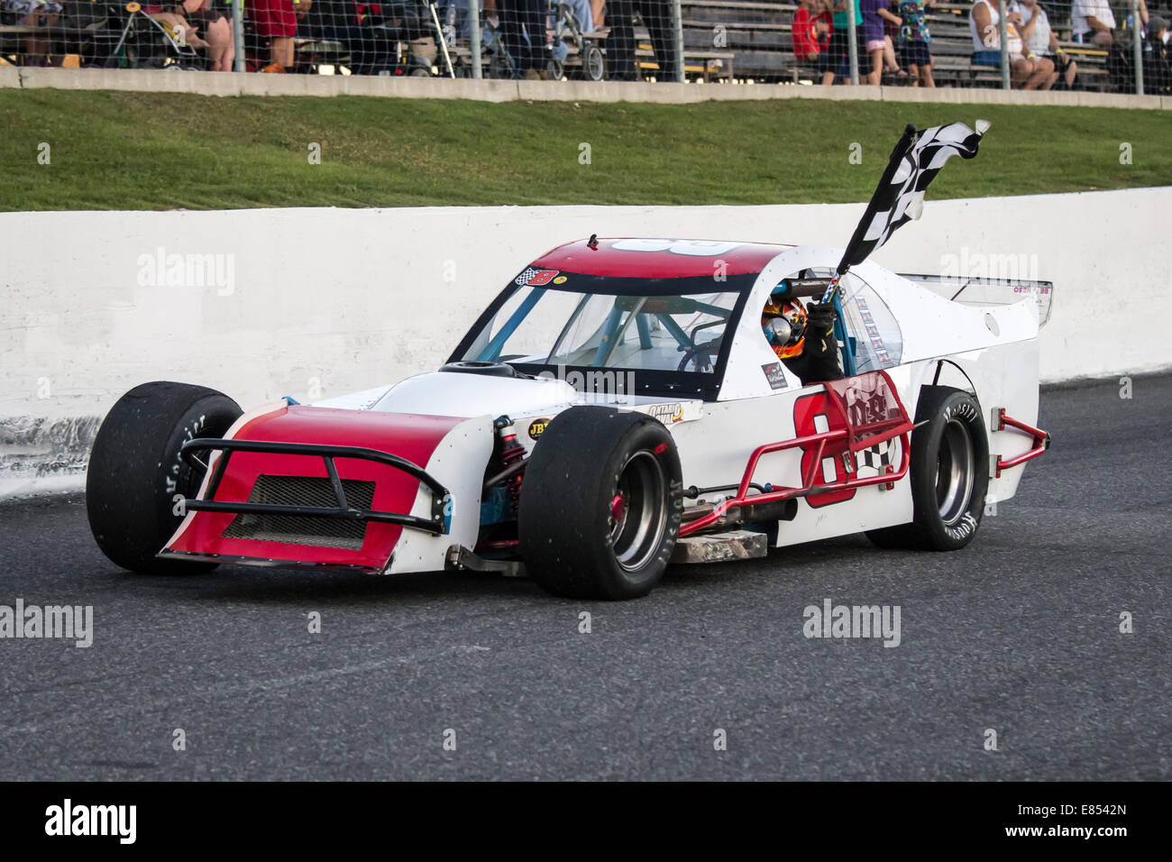 OSCAAR Modified driver GARY McLEAN #8 Stock Photo - Alamy