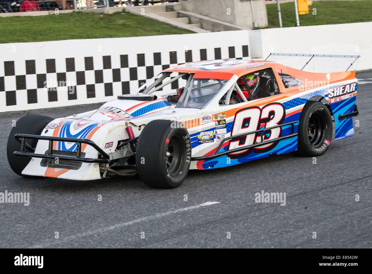 OSCAAR Modified driver STEVE LYONS #93 Stock Photo - Alamy