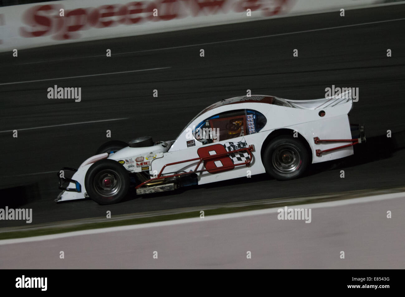 OSCAR Modified driver GARY McLEAN #8 Stock Photo - Alamy