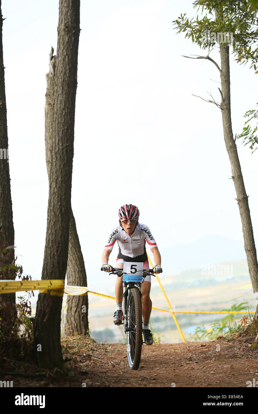 Incheon, South Korea. 30th Sep, 2014. Yukari Nakagome (JPN) Cycling ...
