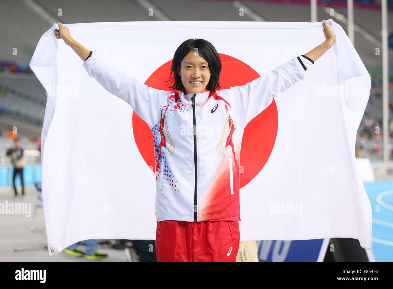 Incheon, South Korea. 30th Sep, 2014. Tomomi Abiko (JPN) Athletics : Women's Pole Vault Final at ...