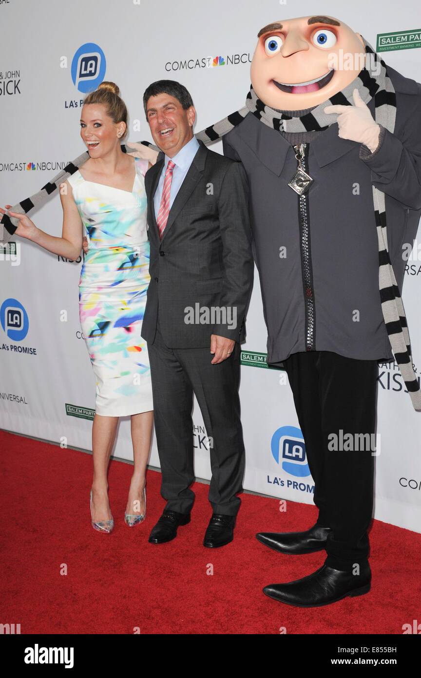 Los Angeles, CA, USA. 30th Sep, 2014. Elizabeth Banks, Jeff Shell at ...