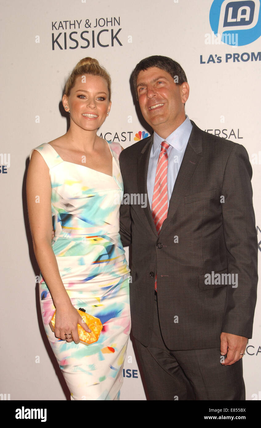 Los Angeles, CA, USA. 30th Sept, 2014. Elizabeth Banks & Jeff Shell ...