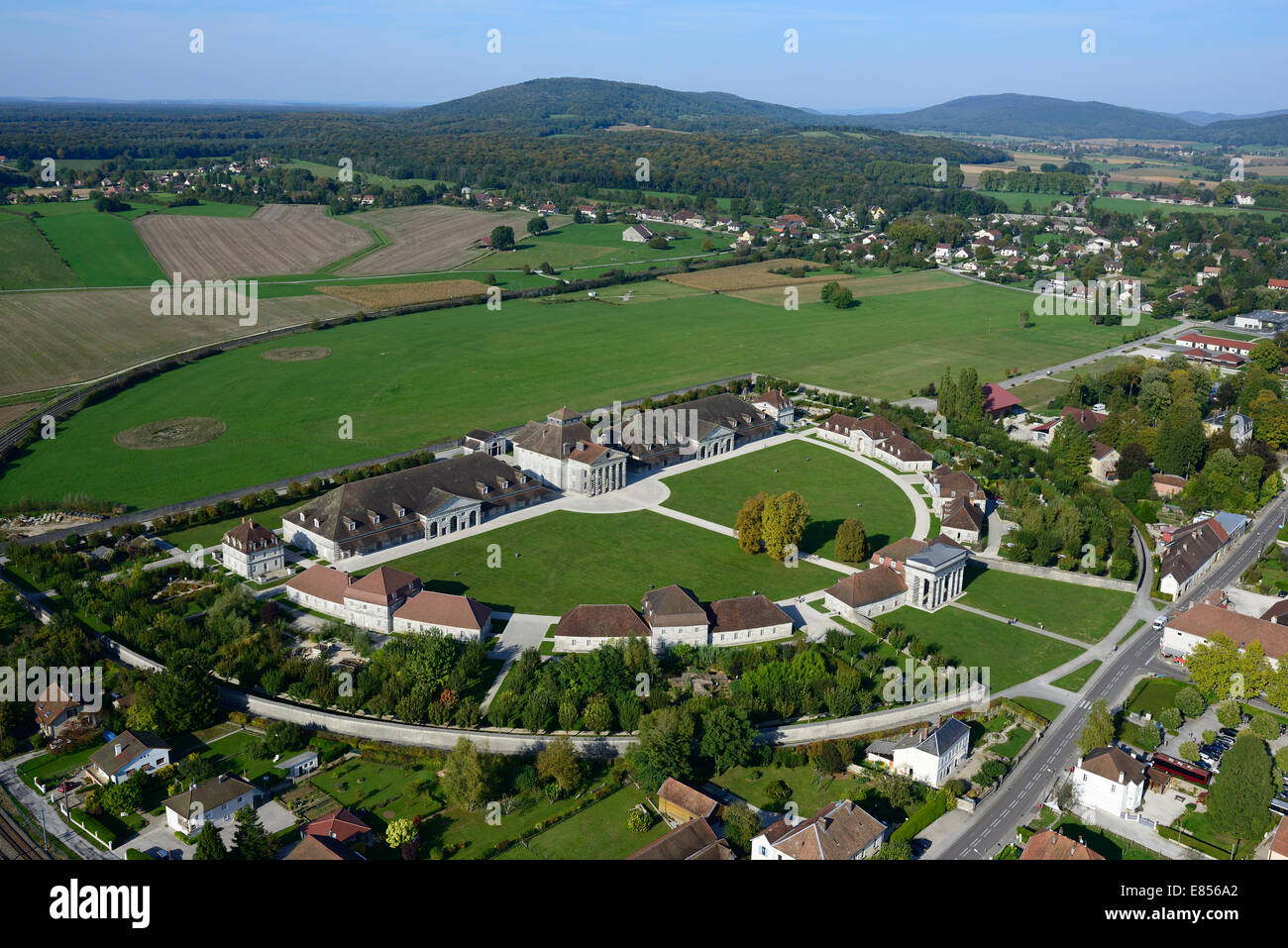 Royal Saltworks Claude Nicolas Ledoux High Resolution Stock Photography ...