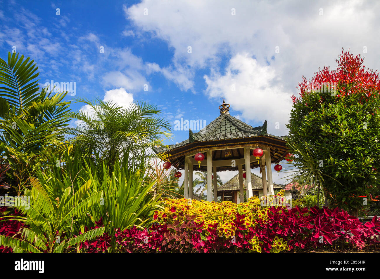 Gazebo in a garden hi-res stock photography and images - Alamy