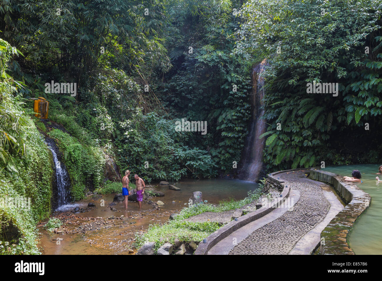 Indonesia hot springs hi-res stock photography and images - Alamy