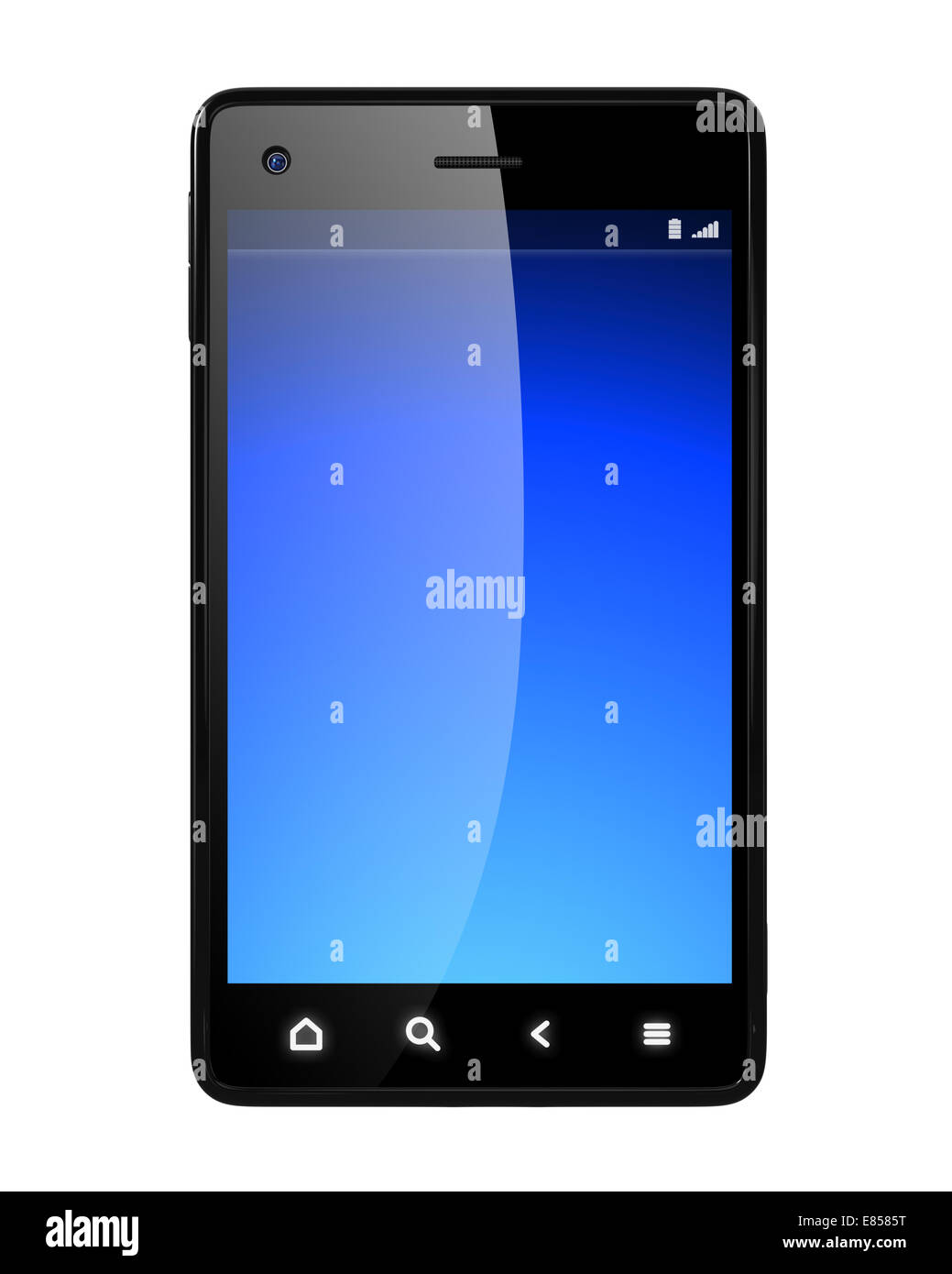 Black Mobile Phone Stock Photo - Alamy