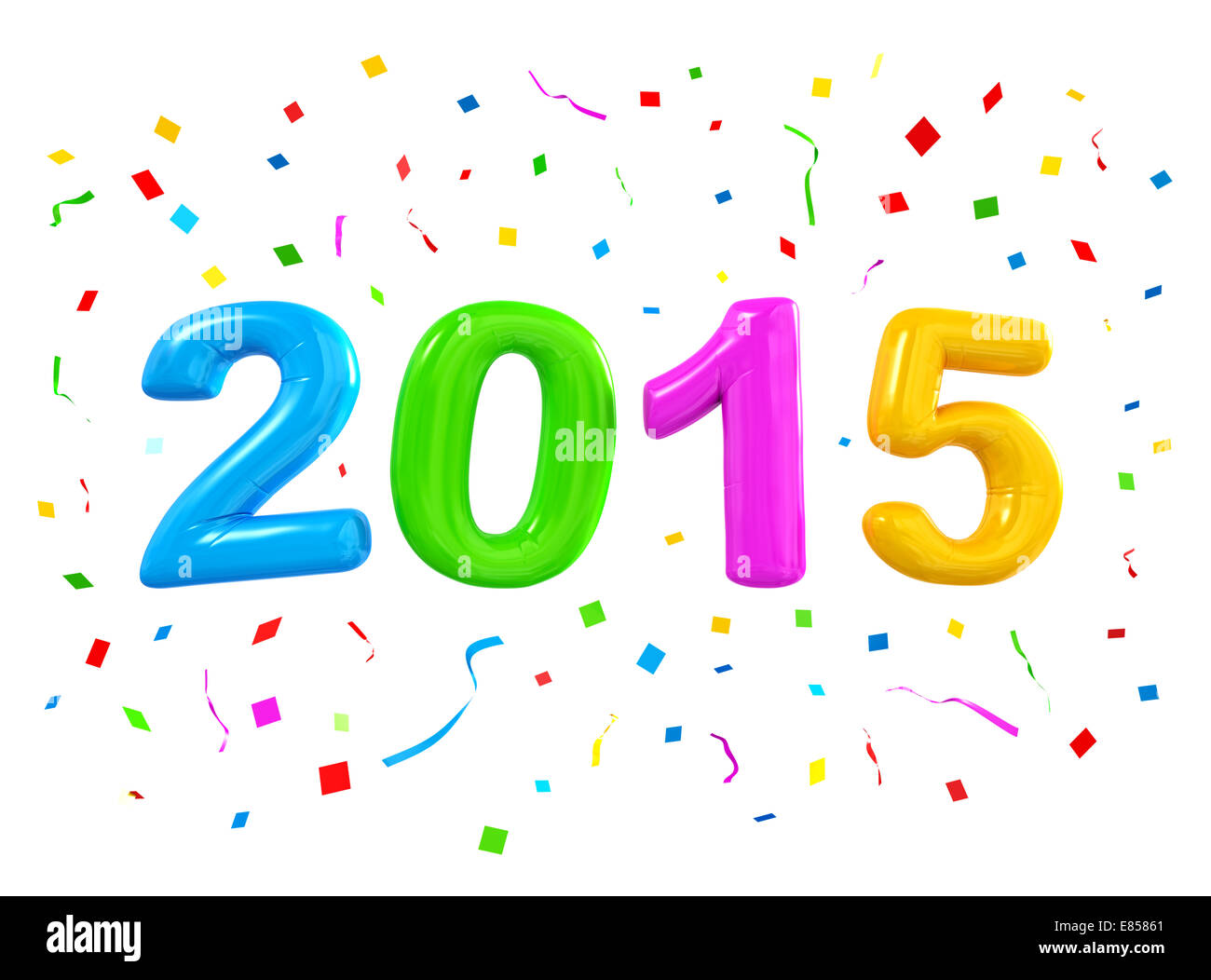 Annual party celebrations Cut Out Stock Images & Pictures - Alamy