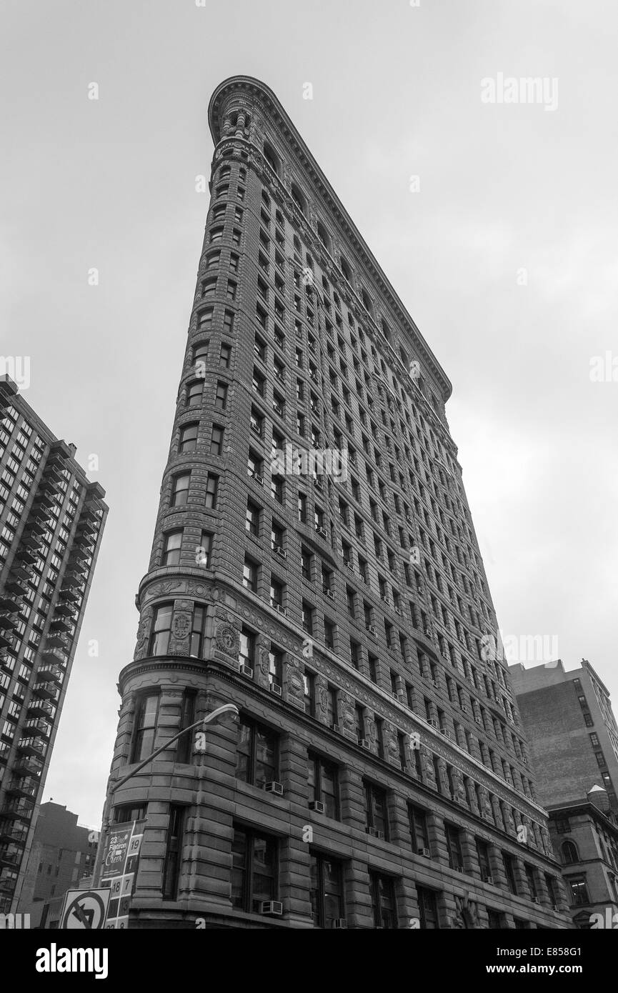 Flatiron building black and white hi-res stock photography and images ...