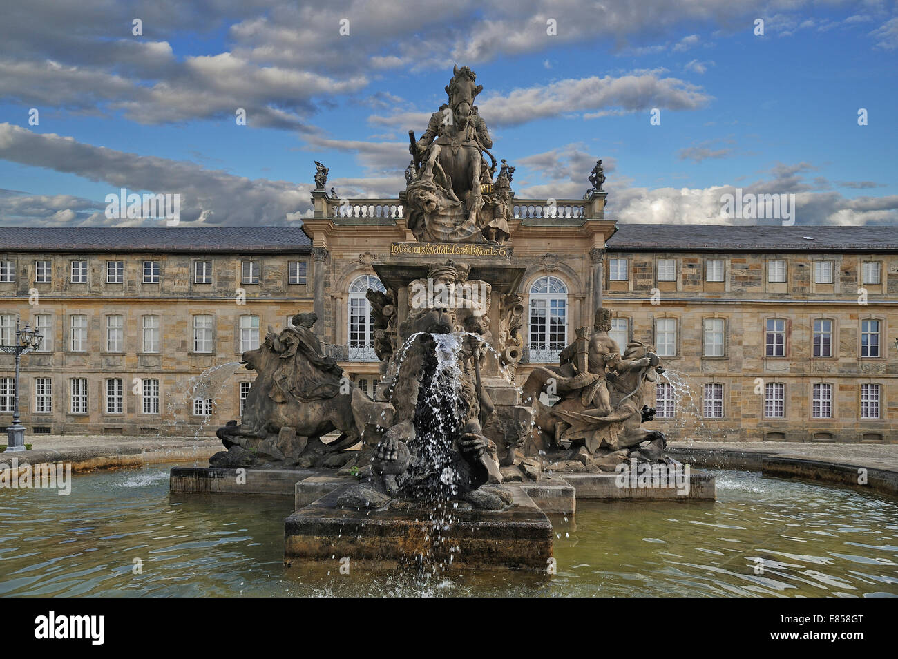 Margrave Fountain, 1699-1705, equestrian sculpture of Margrave ...