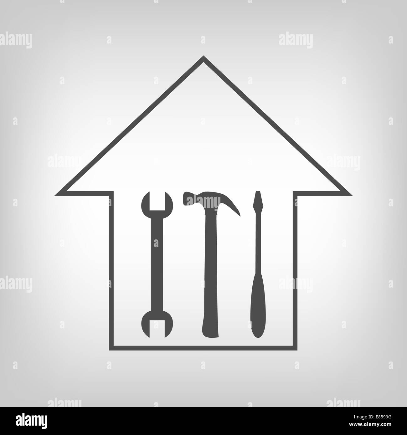 House emblem hi-res stock photography and images - Alamy