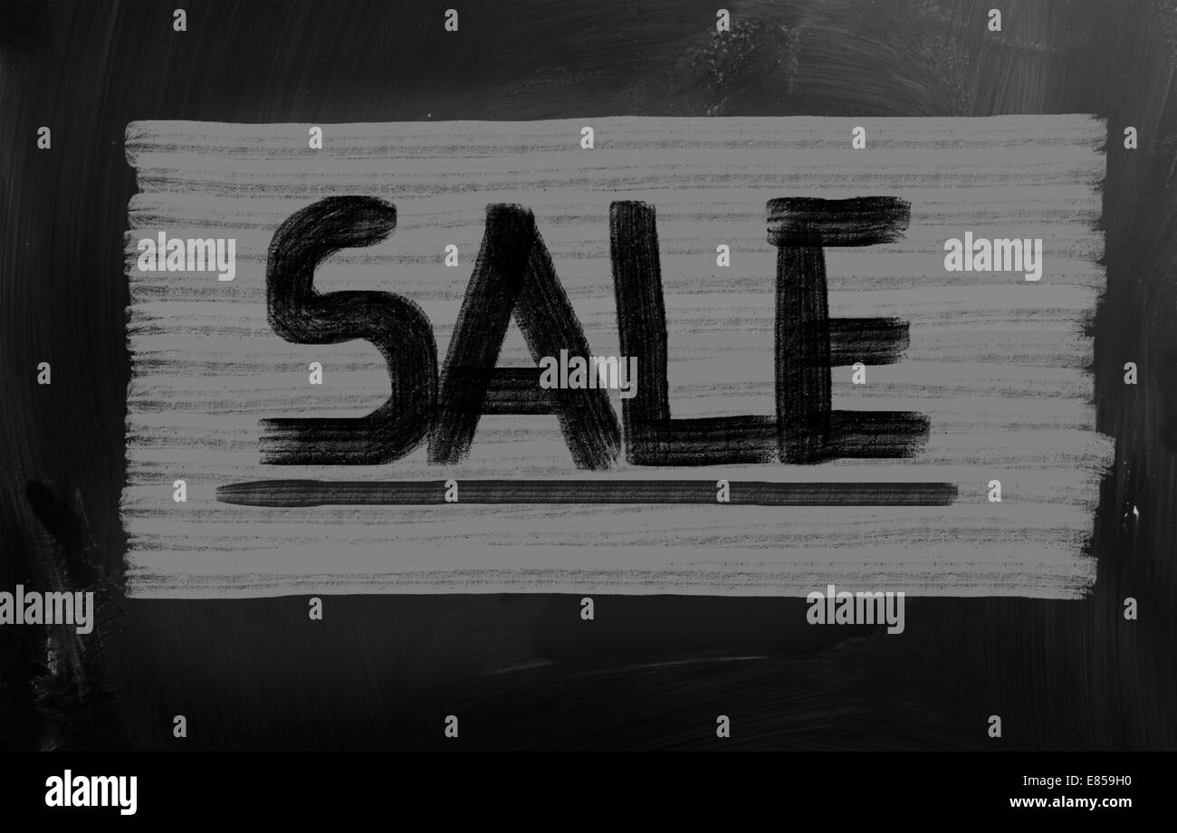 Concept Handwritten With Chalk - Color Image Stock Photo - Alamy