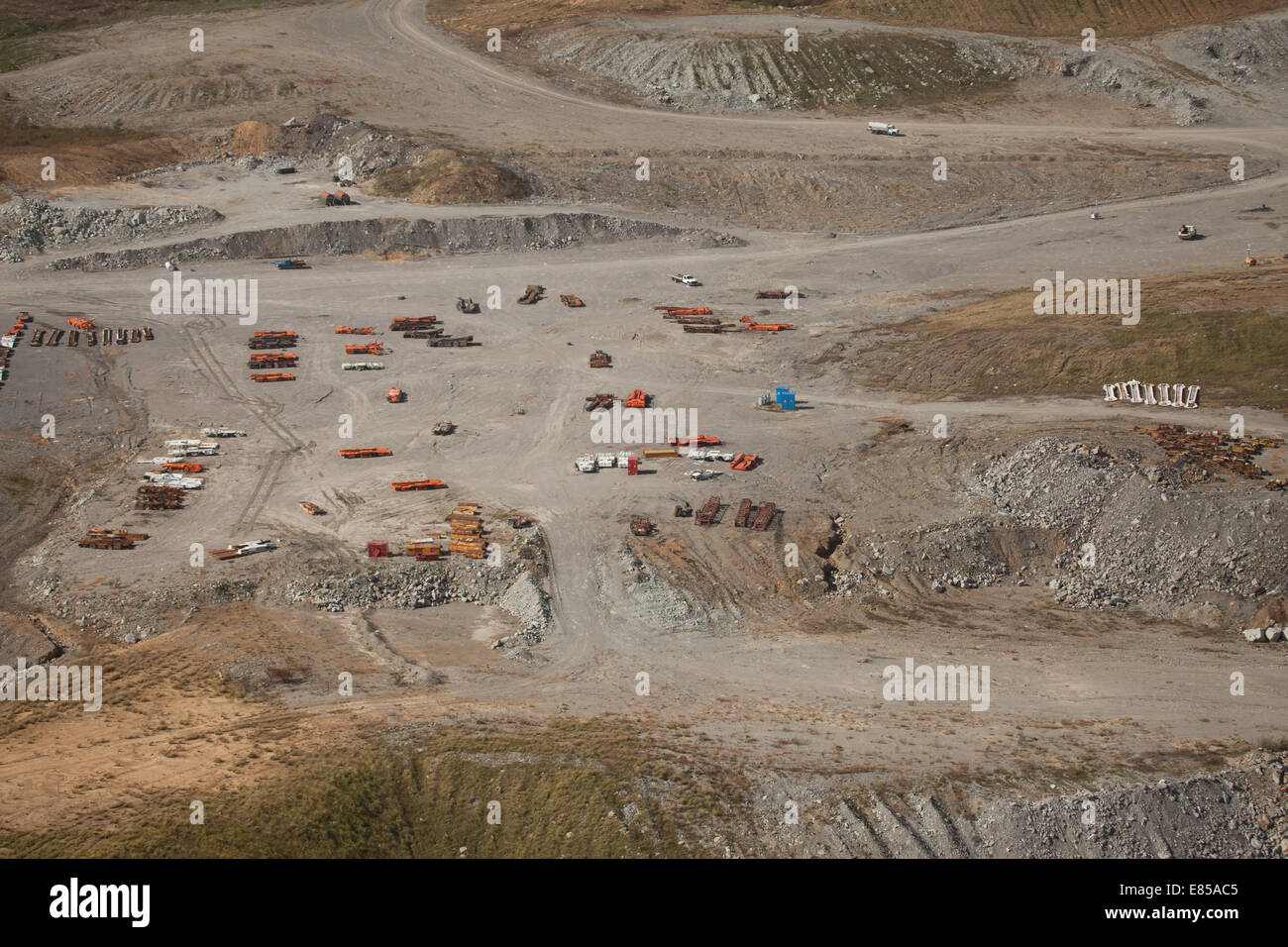 Mountaintop Removal appalachia Stock Photo - Alamy