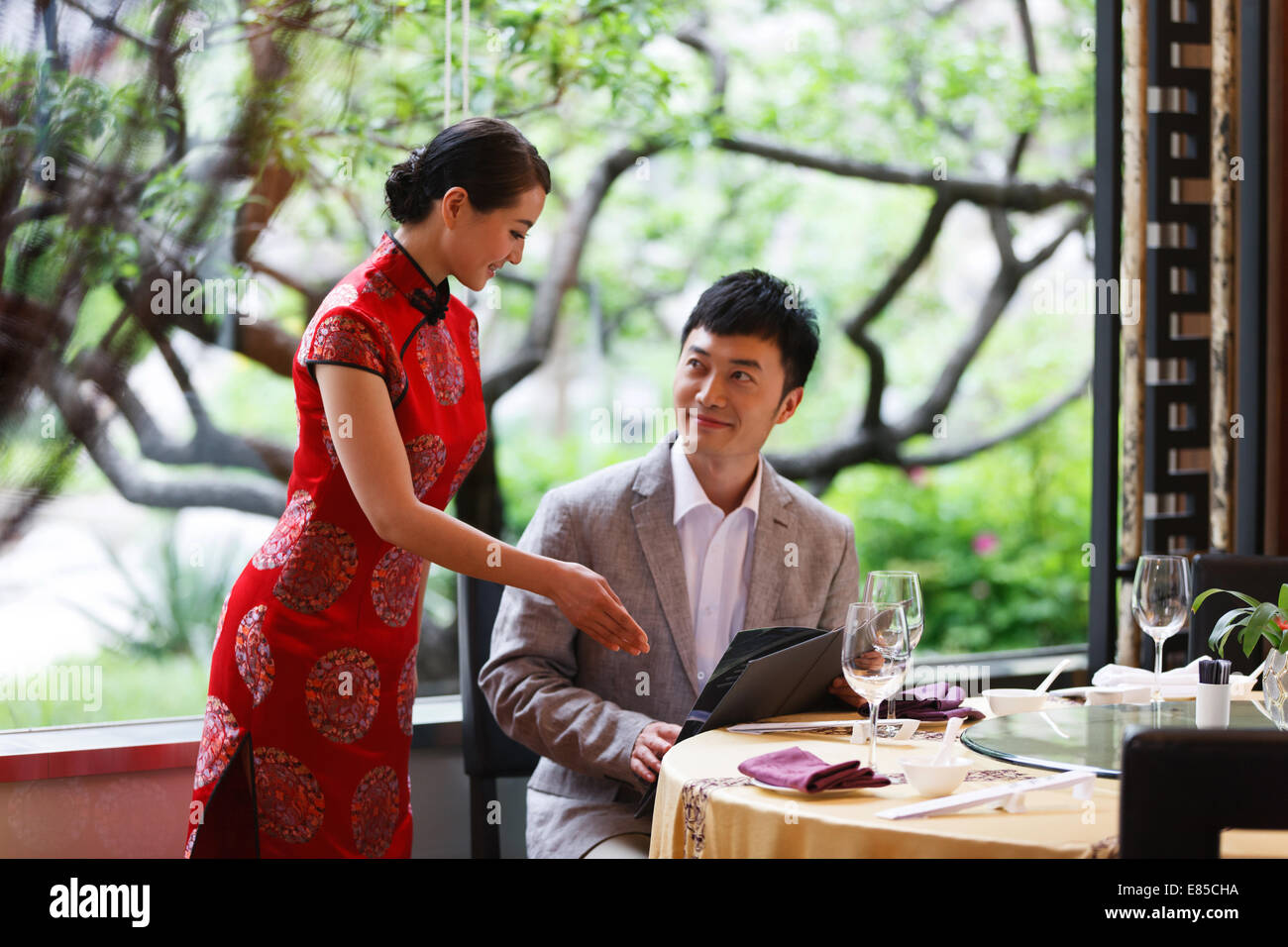 Hotel service staff Stock Photo - Alamy