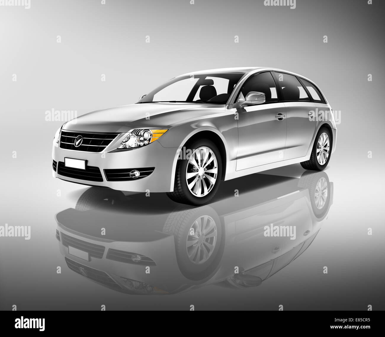 Car motion silver background hi-res stock photography and images - Alamy