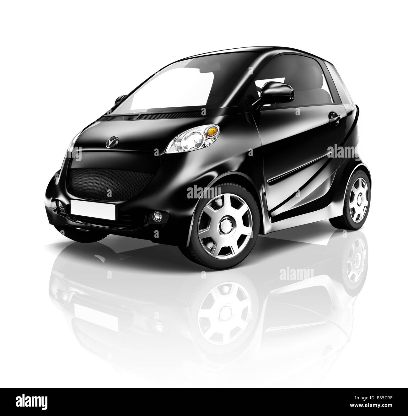 Electric car cars Cut Out Stock Images & Pictures - Alamy