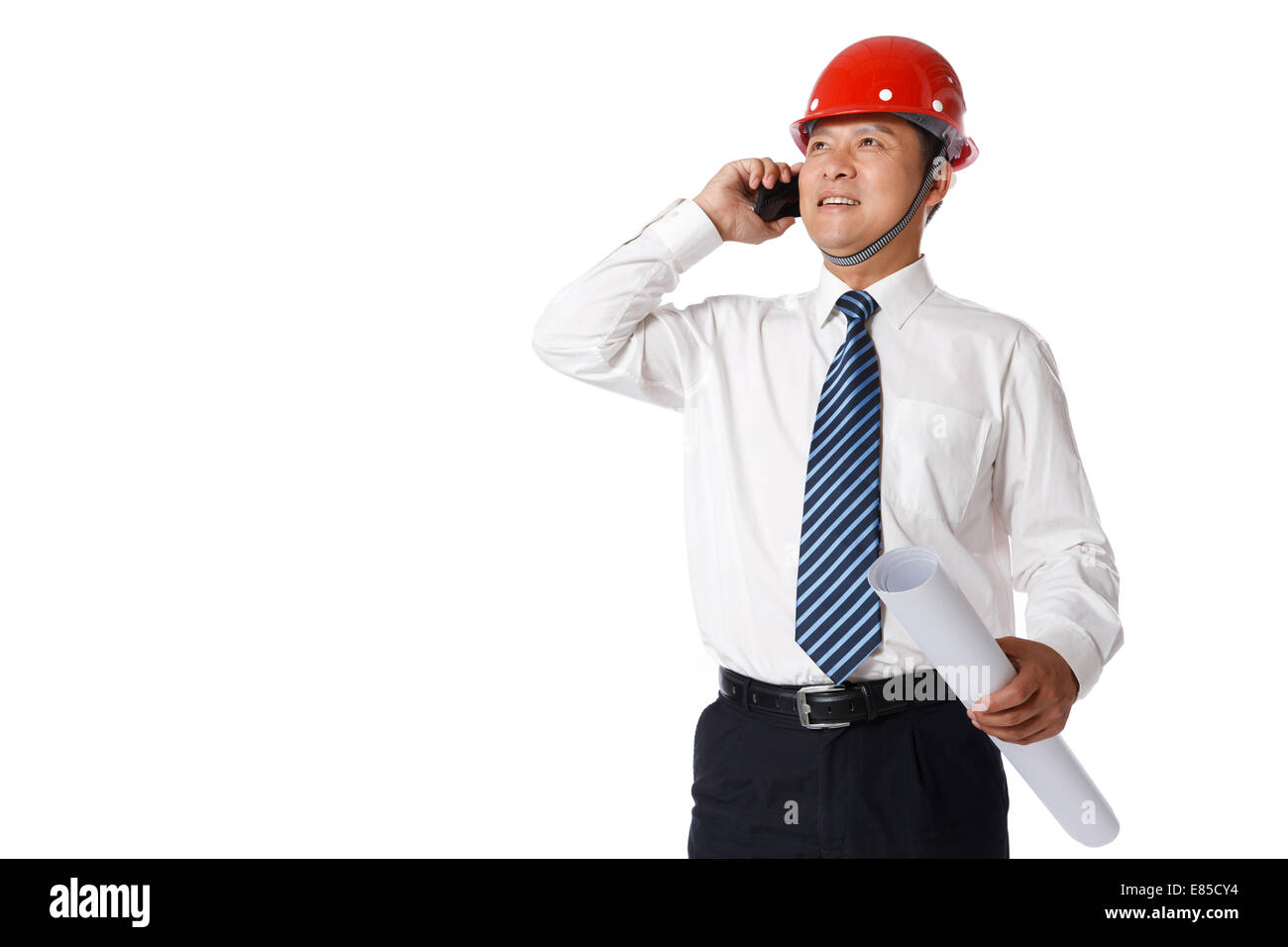 Portrait of engineer Stock Photo - Alamy