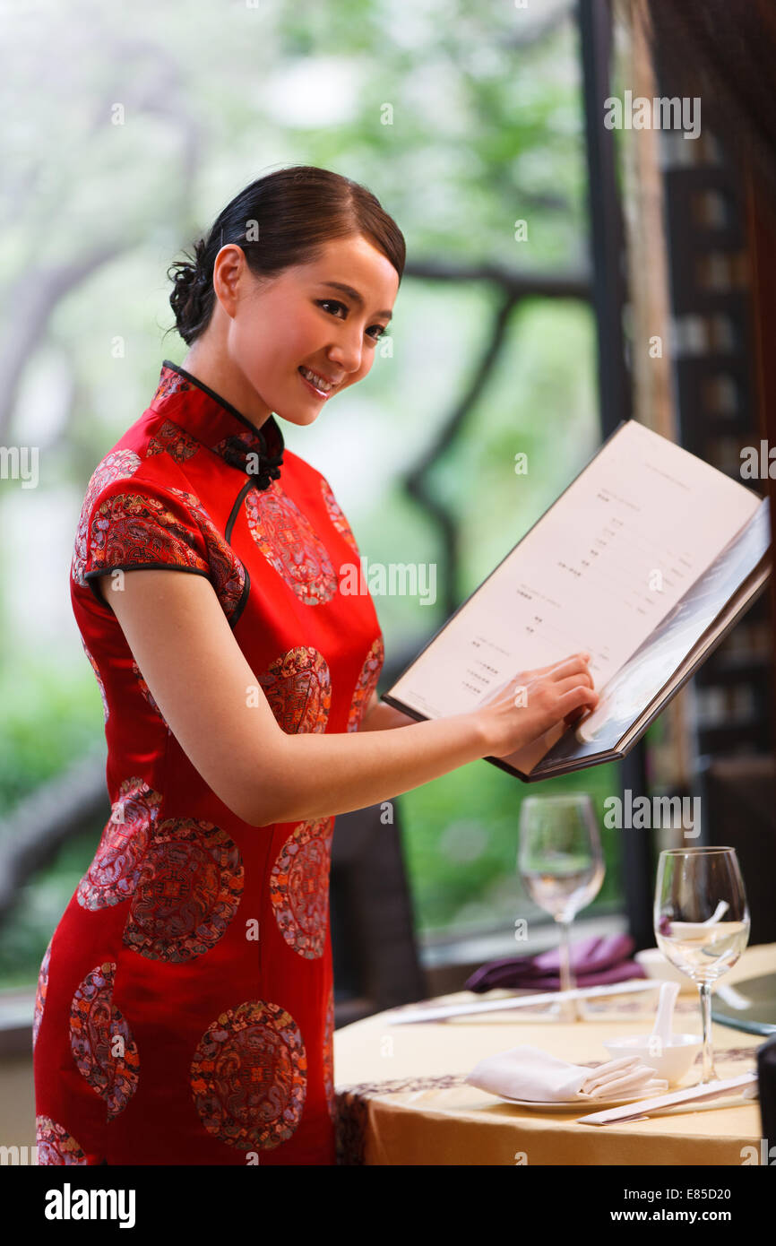 Portrait of hotel service staff Stock Photo - Alamy