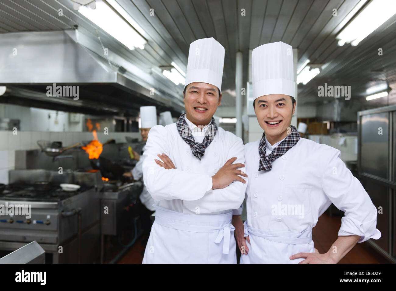 Portrait of chef Stock Photo - Alamy